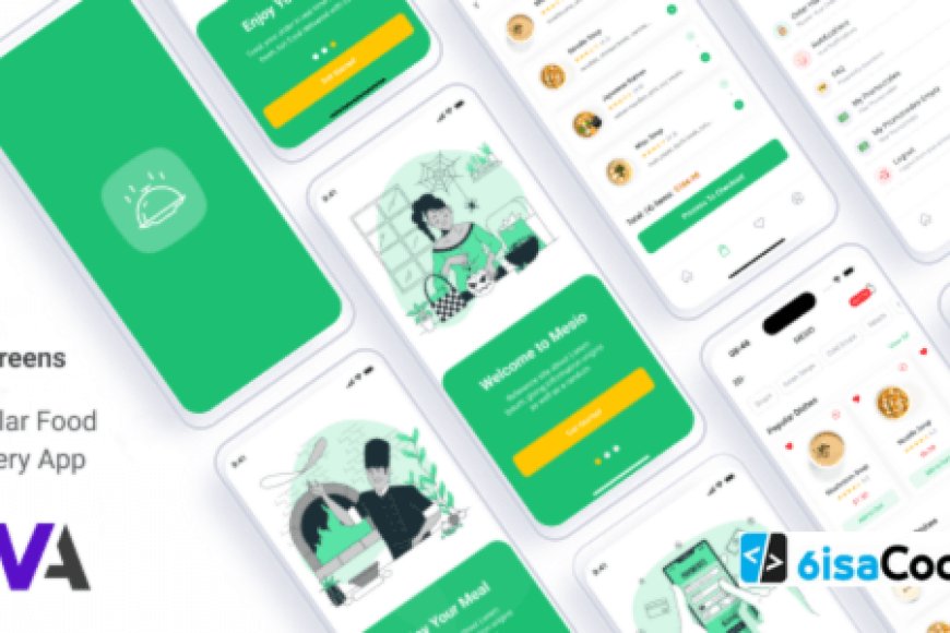 Mesio Food Delivery App Angular PWA v1.0 – Ultimate Modern Solution ...