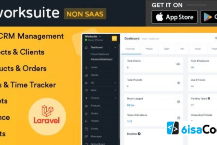 WORKSUITE v5.5.15 HR CRM Project Management – Best All-in-One Business ...